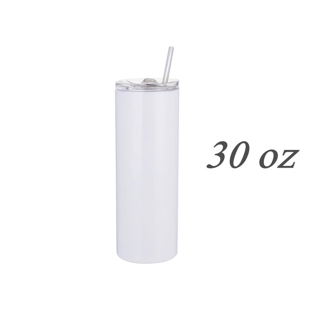 30oz Sublimation Skinny Strainght Insulated Tumbler making sublimation ...